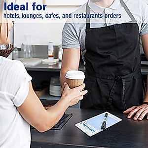 Guest Check Book, Server Note Pads and Waitress Order Pads, 50 Checks Per Book for Total 1200 Guest Checks, 3.5" x 6.75" (1200)