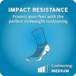 Balega Enduro Arch Support Performance Quarter Athletic Running Socks for Men and Women (1 Pair), Black, Medium