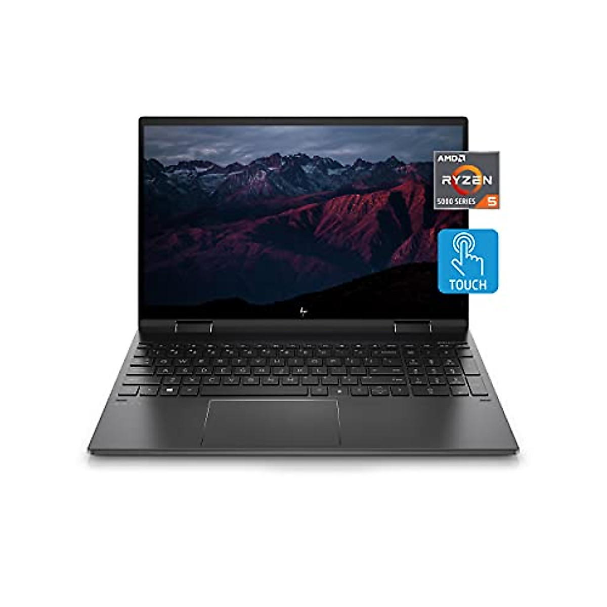 HP Envy x360 15 Convertible Laptop, AMD Ryzen 5 5500U Processor, AMD Radeon Graphics, 8 GB RAM, 512 GB SSD, 15.6 inch Full HD Display, Windows 10 Home(15-ee1010nr, 2021)