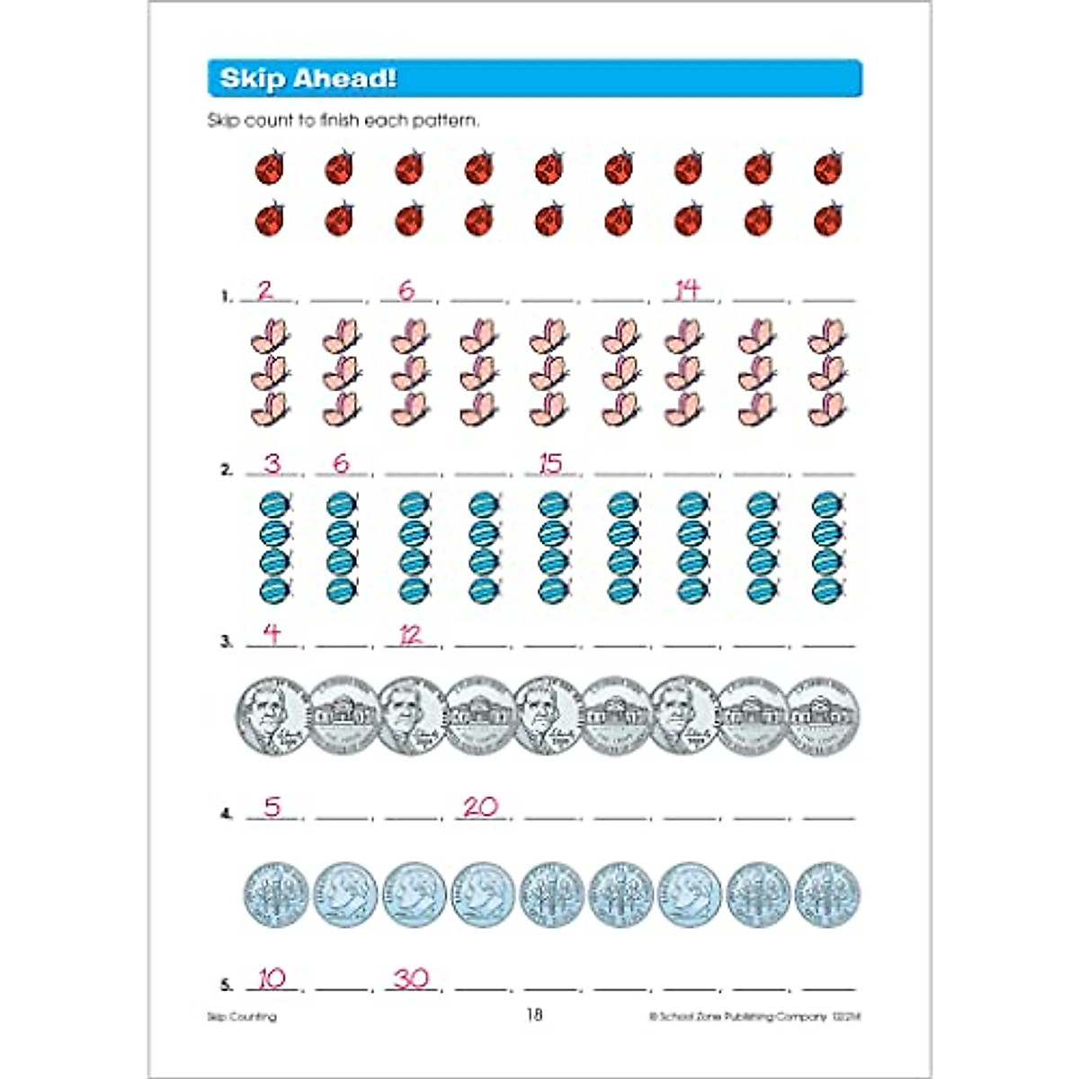 School Zone - Multiplication Facts Made Easy Workbook - 64 Pages, Ages 8 to 10, 3rd Grade, 4th Grade, Math, Skip Counting, Arrays, Word Problems, and More (School Zone I Know It!® Workbook Series)