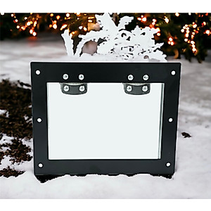 Raccoon one Way Door-One Way Door Excluder for Removal of Raccoons,| Easy Installation| Traps- Garden