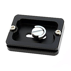 Fotasy 50mm Arca Swiss Type Clamp, Arca QR Clamp, 50 mm Arca Clamp, Arca Swiss Clamp, Quick Release Plate Clamp, QR Clamp, Arca Tripod Mount Adapter, for Tripod Head Monohead, with 50mm Arca Plate, Cl50_PU50, Black