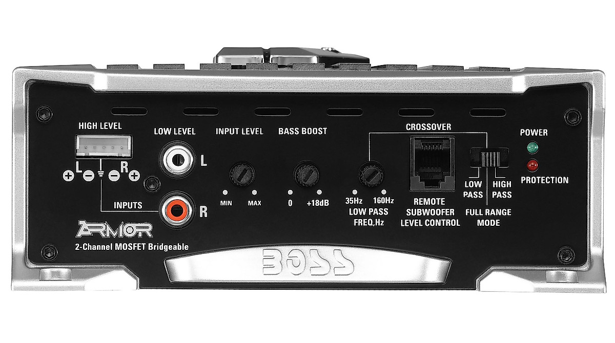 Powerful 2-Channel Car Amplifier - BOSS AR1600.2 1600W | Upgrade Your Sound