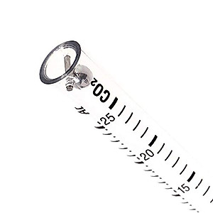 Carkio Argon Co2 Gas Flow Meter Professiona Flow Sensor Meter Peashooter Scale Tester Measure Flowmeter Flow Meter Compatible with Mig Tig Welder Welding