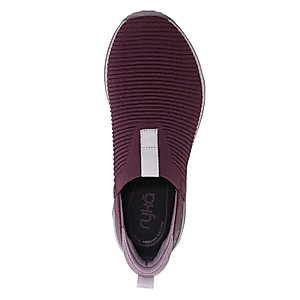 Ryka Womens Echo Knit Sneaker, Purple Grape, 7 US