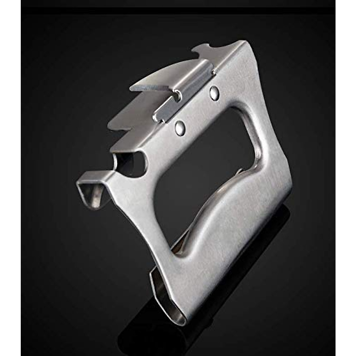 Kitchen Stainless Steel Military Style Multi-Function Manual Can Opener for Can Beer