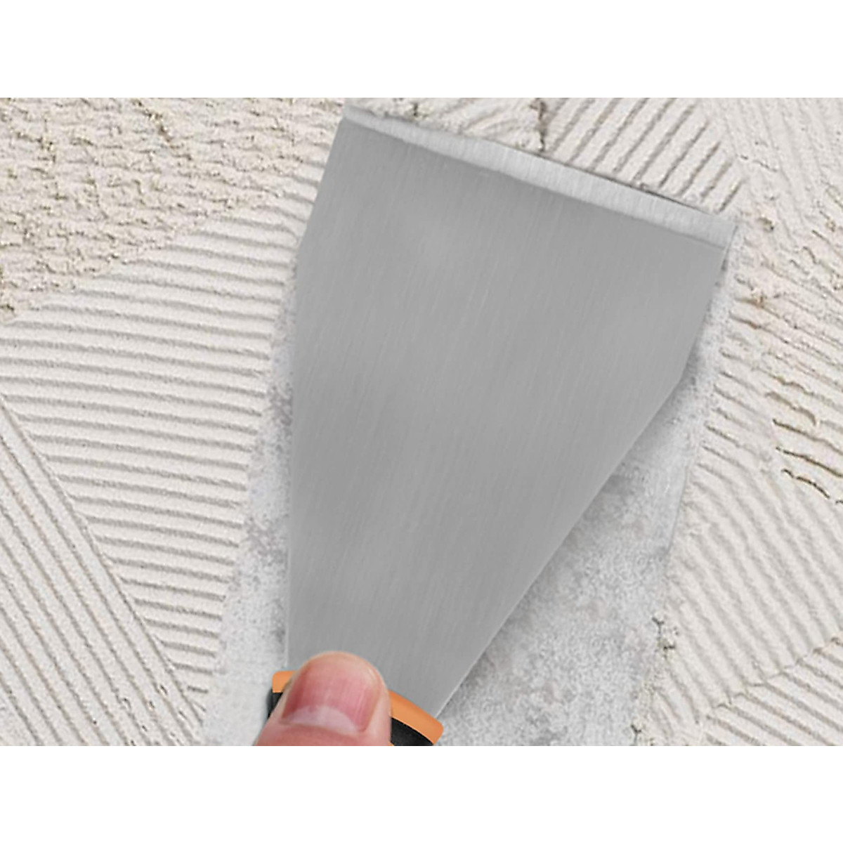 ROLLINGDOG 1.5 Inch Stiff Putty Knife - Stainless Steel Chisel Paint Scraper Tool for Wallpaper Stripping