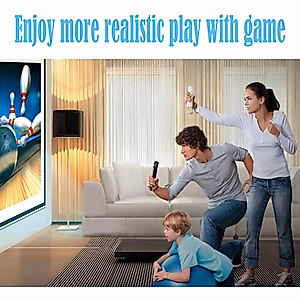 Wii Remote Controller, 2 Packs Upgrade Wii Wireless Controller Compatible with Wii Wii U Console(Pink and Blue)