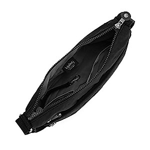 Kipling Arto Crossbody Bag, Black Noir, 11.25" L X 10.25" H X 1.5" D