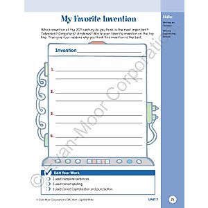 Skill Sharpeners Spell & Write, Grade 5