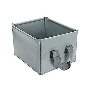 meori Party Bowl & Wash Insert for Small & Large Foldable Boxes Accessory, Grey