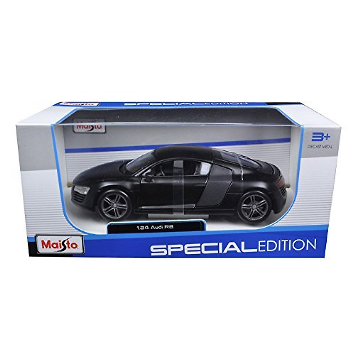 AUDI R8 Matt Black 1/24 by Maisto 31281