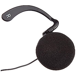 Koss KSC21 SportClip Clip-On Headphones,Black