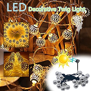 String Garden Decoration Outdoor Patio Led Waterproof Decorative Lights Lights Home Decor Cool Christmas Lights Outdoor C9