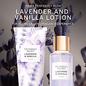 Victoria's Secret Lavender Vanilla Body Mist, Body Spray for Women (8.4 oz)