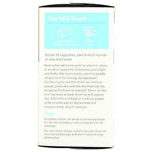 365 by Whole Foods Market, Vanilla Frosting Mix, 8.2 Ounce