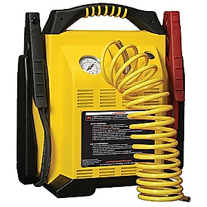 Clore Automotive Jump-N-Carry JNCAIR 1700 Peak Amp Jump Starter with Air Compressor