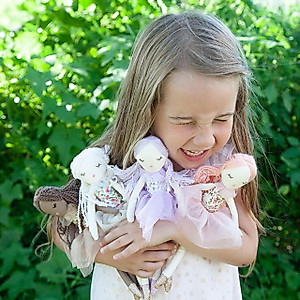 MON AMI Vanilla Scented Designer Soft Plush Doll - 10”, Fun Adorable Stuffed Toy for Kids of All Ages, Use as Toy or Room Décor, for Baby Shower