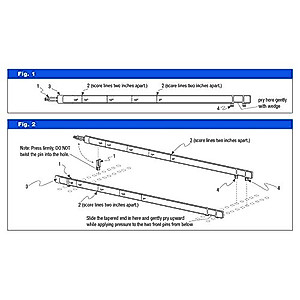 Plastic Gondola Shelf Dividers, Universal Fits All Gondola Shelving from 8" to 16" D, Black, 10 Pack