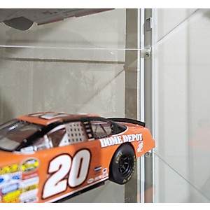 Generic Acrylic Shelf for IKEA Blaliden 3/16"" with Black Brackets and Hardware, BD-100001A-2-B