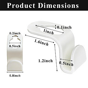 Hanger Connector Hooks – 50-Pack Clothes Hanger Connector Hooks – Space-Saving Hanger for Closet Organizer – Cascading Space Saver Hangers for Small Space Organization and Closet