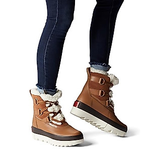 Sorel Women's Joan of Arctic Next Boot Waterproof Boots - Velvet Tan, Chalk - Size 10