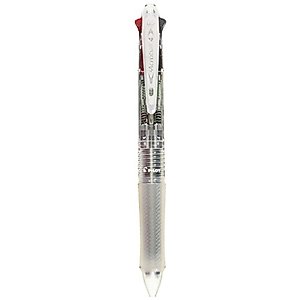 PILOT 4 Colors Ballpoint Pen, Acroball 4 Extra Fine, Black, Red, Blue & Green (Bkab-45EF-Ncc)