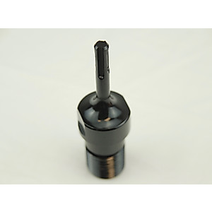 SDS Plus (TE-C) to 1-1/4" Male Concrete Core Bit to Masonary Drill Adapter by BLUEROCK Tool Model #16