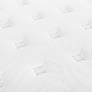 Olee Sleep 10 inch Milk Way Gel Infused Tight Top Hybrid Pocket Spring Mattress (Queen)