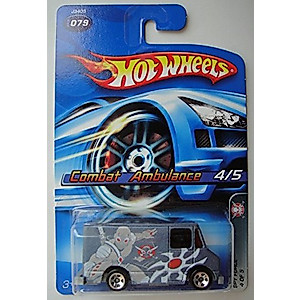 Hot Wheels SPY Force 4 of 5, Slate Combat Ambulance #79 5SP