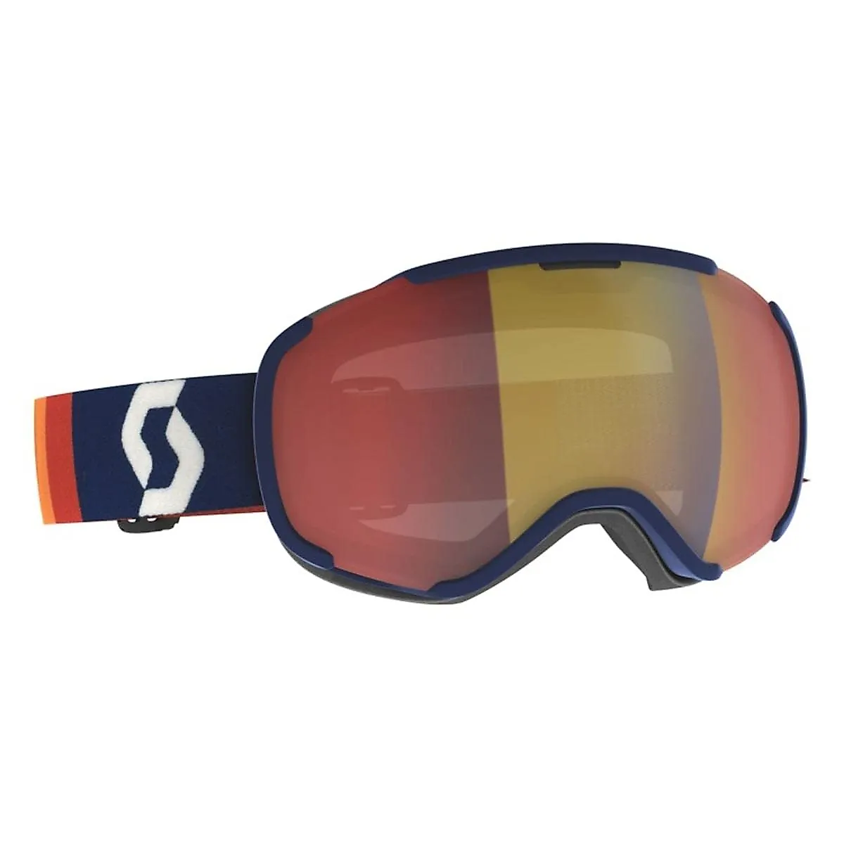 SCOTT Goggle Faze II (Retro Blue;illuminator red chrome/Illuminator Red Chrome, One Size) 2022/23