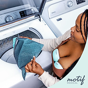 Motif Medical Wet Dry Bag - Perfect for Breast Pump Parts, Messy Baby Clothes, Wet Swimsuits