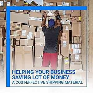 2-Pack Bubble Cushioning Wrap Rolls, 3/16" x 12" x 72' ft Total, Perforated Every 12", 20 Fragile Stickers for Packaging, Shipping, Mailing