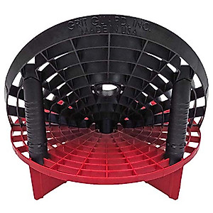 GRIT GUARD - The Original Grit Guard Insert With Washboard Combo Pack (BLACK, RED)