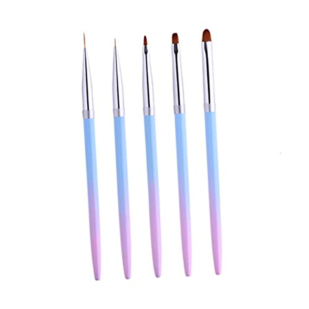 FRCOLOR 1Pc Nail Brush Pen nail painting pens nail liner brush nail brush acrylic brochas para uñas acrilicas gel nail brush nail pull pen girls nail art nail art tool Nail Pen Qiu Ju mix