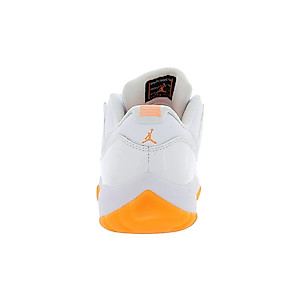 Nike Women's Air Jordan 11 Low WMNS Bright Citrus, White/Bright Citrus, 8.5W