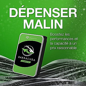 Seagate BarraCuda 4TB Internal Hard Drive HDD – 3.5 Inch Sata 6 Gb/s 5400 RPM 256MB Cache For Computer Desktop PC – Frustration Free Packaging ST4000DMZ04/DM004