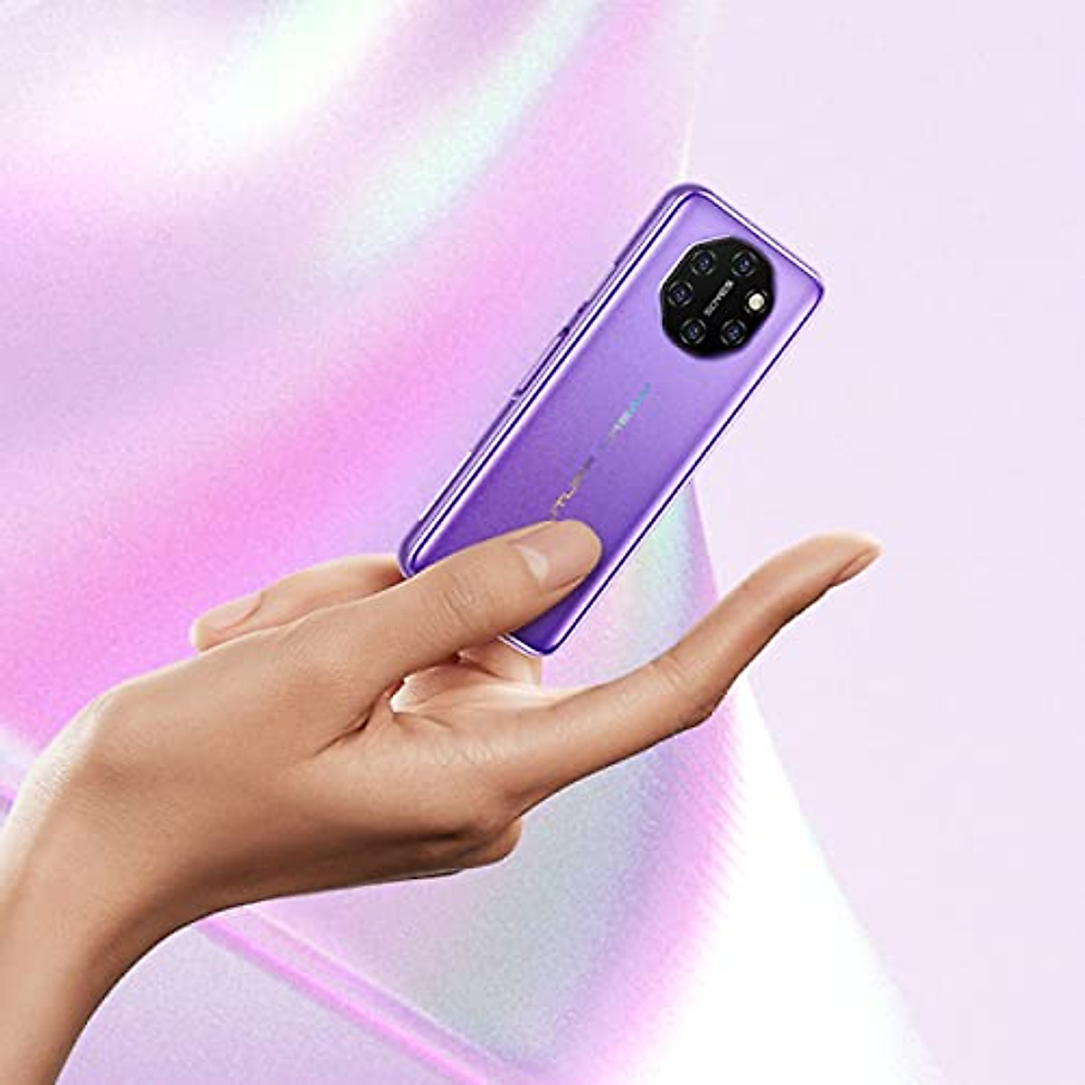 Soyes S10I Unlocked Mini 4G Android Smart Phone 3.5" Dual Sim Ultra Thin Card Student Palm Cellphone Google Play Whatsapp Face Fingerprint 2050mAh Global Version (Star Purple, 3GB+64GB)