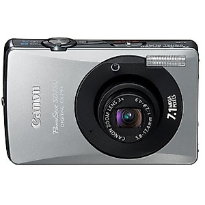 Canon PowerShot SD750 7.1MP Digital Elph Camera with 3x Optical Zoom (Black)