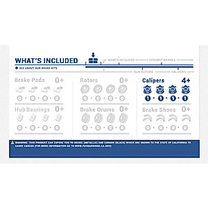 Callahan Semi-Loaded OE Replacement Front and Rear Brake Calipers Set [For 2000 2001 2002 2003 2004 Ford Excursion F-250 F-350 Super Duty]