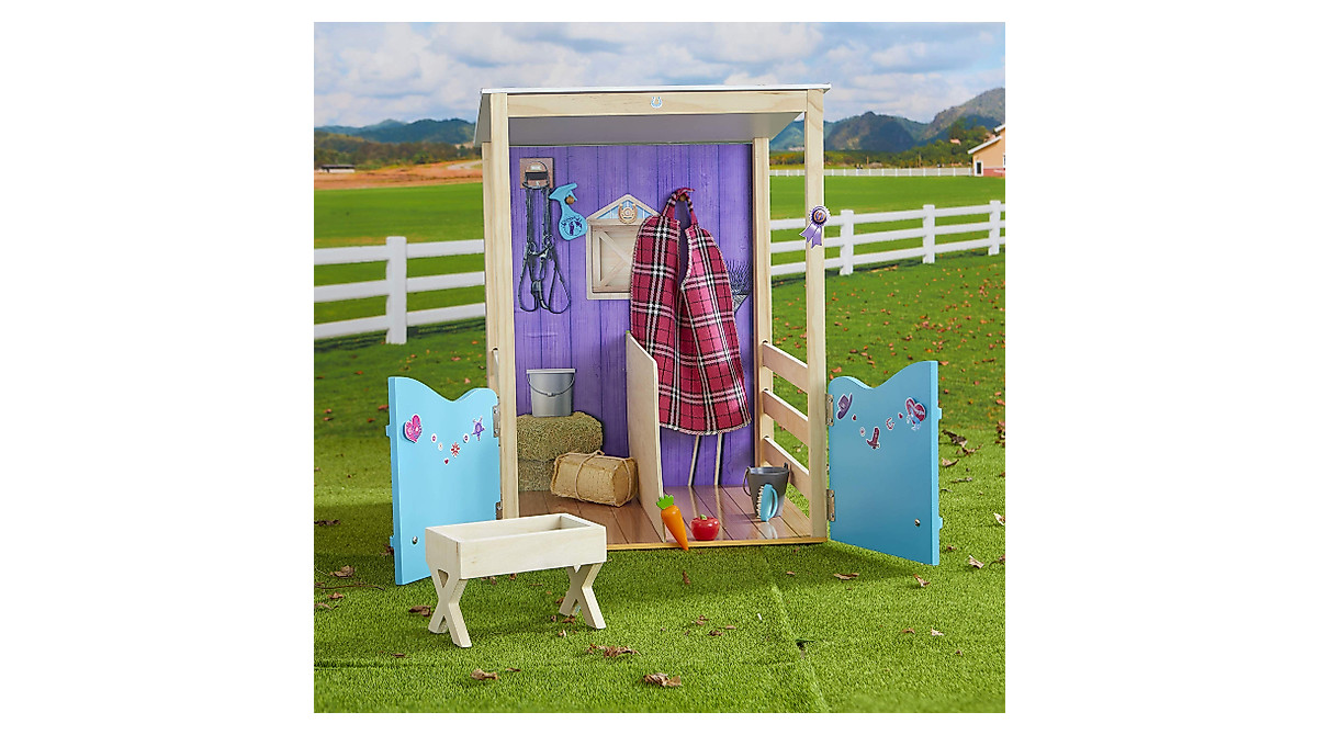 Journey Girls Wooden Horse Stable - Fun for Kids 6+