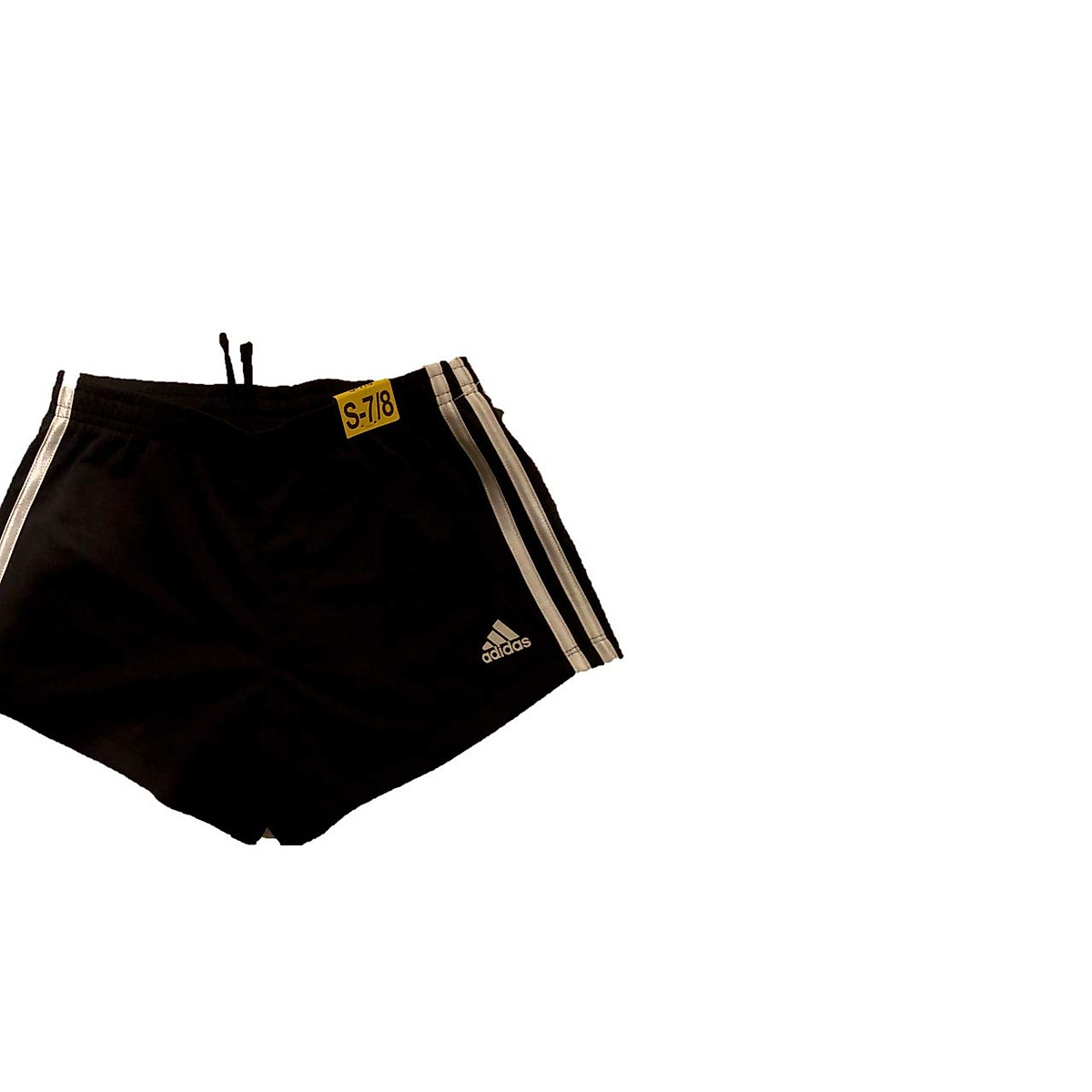adidas Girls Youth Core Athletic Short (Black, Medium-10/12)