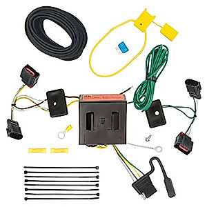 Tekonsha T-One® T-Connector Harness, 4-Way Flat, Compatible with Select Chrysler Town & Country : Dodge Caliber, Durango, Grand Caravan : Jeep Patriot