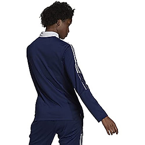 adidas womens Tiro 21 Track Jacket Team Navy Blue Medium