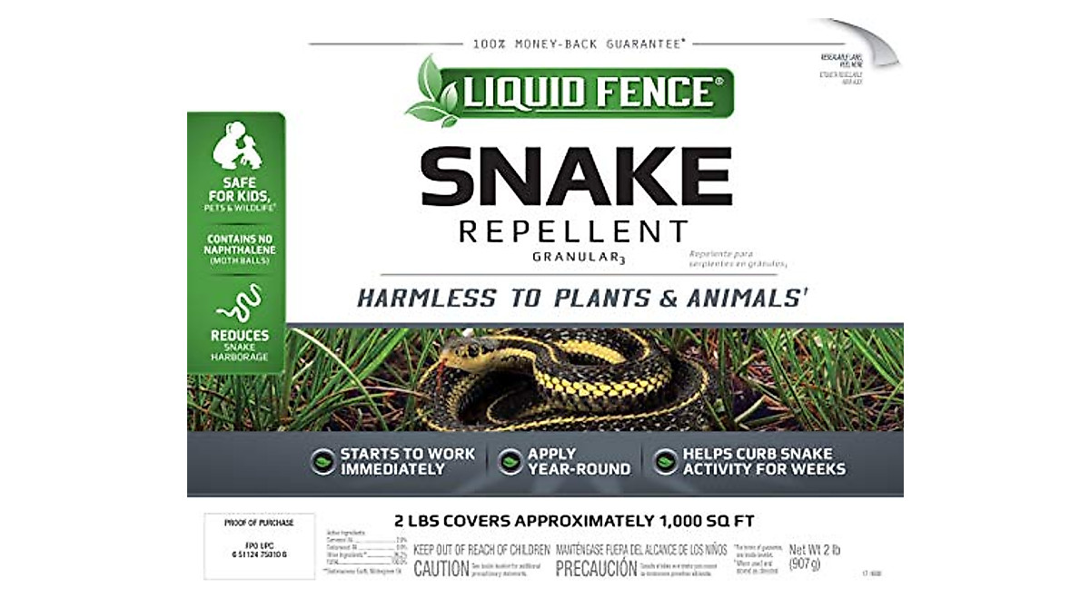 Liquid Fence Snake Repellent Granular - Safe, Fast-Acting Pest Control
