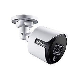 Lorex 4K Security Camera System, Ultra HD Indoor/Outdoor Wired Analog Bullet Cameras with Motion Detection Surveillance, Color Night Vision and Active Deterrence, 2TB 8 Channel DVR, 8 Cameras