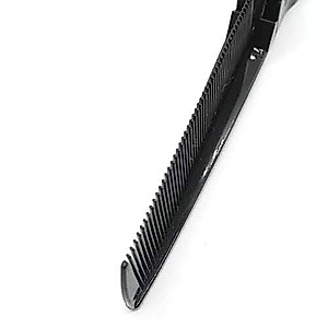 Aeyistry 3 Pcs Portable Travel Hair Comb Brush Foldable Massage Hair Comb Anti-static Hairdressing Tools Set(Black)