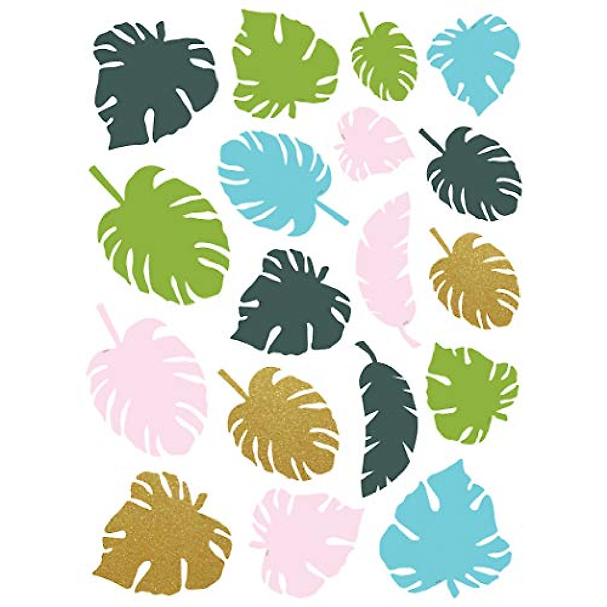 Teacher Created Resources Tropical Palm Leaves Accents - Assorted Sizes,Model Number: TCR8498