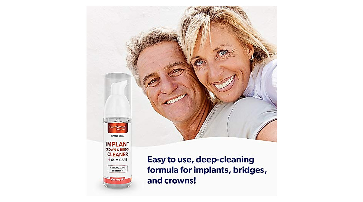 EverSmile OmniFoam Dental Cleaner for Implants & Crowns | 50 mL