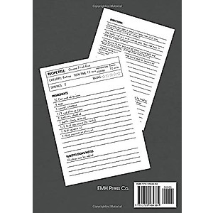 Made with Love Blank Recipe Book: Blank Recipe Journal to Write In, Do It Yourself Blank Cookbook, 7"x10", 134 pages